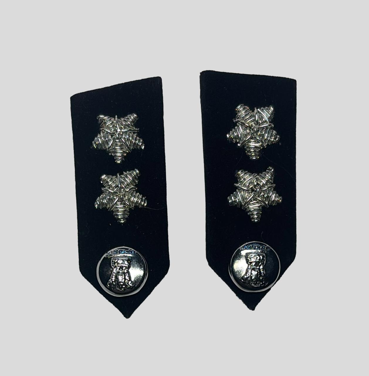 IG Rank Gorget/Collar Badge – Blue Army