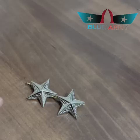 Shoulder Rank Star - Dotted Pattern – Blue Army